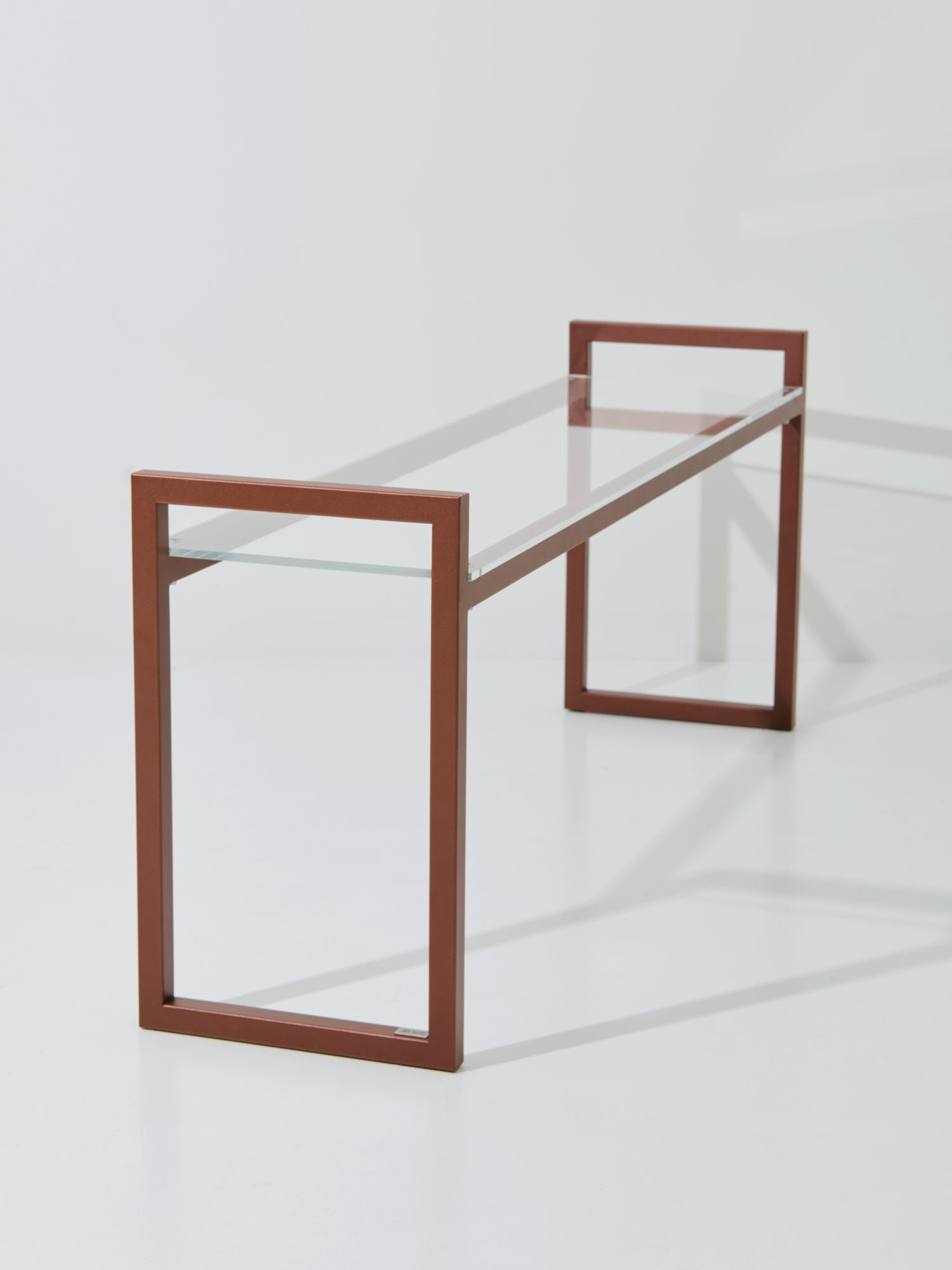 Invisible Bench Sitzbank aus Metall & Plexiglas, handgefertigt in der ...
